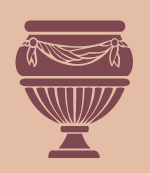 Ancient Urn stencil in a unique and original design. – Stencil Planet