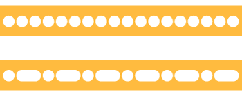 Two pearl border stencils each in a unique and original design. Circle ...